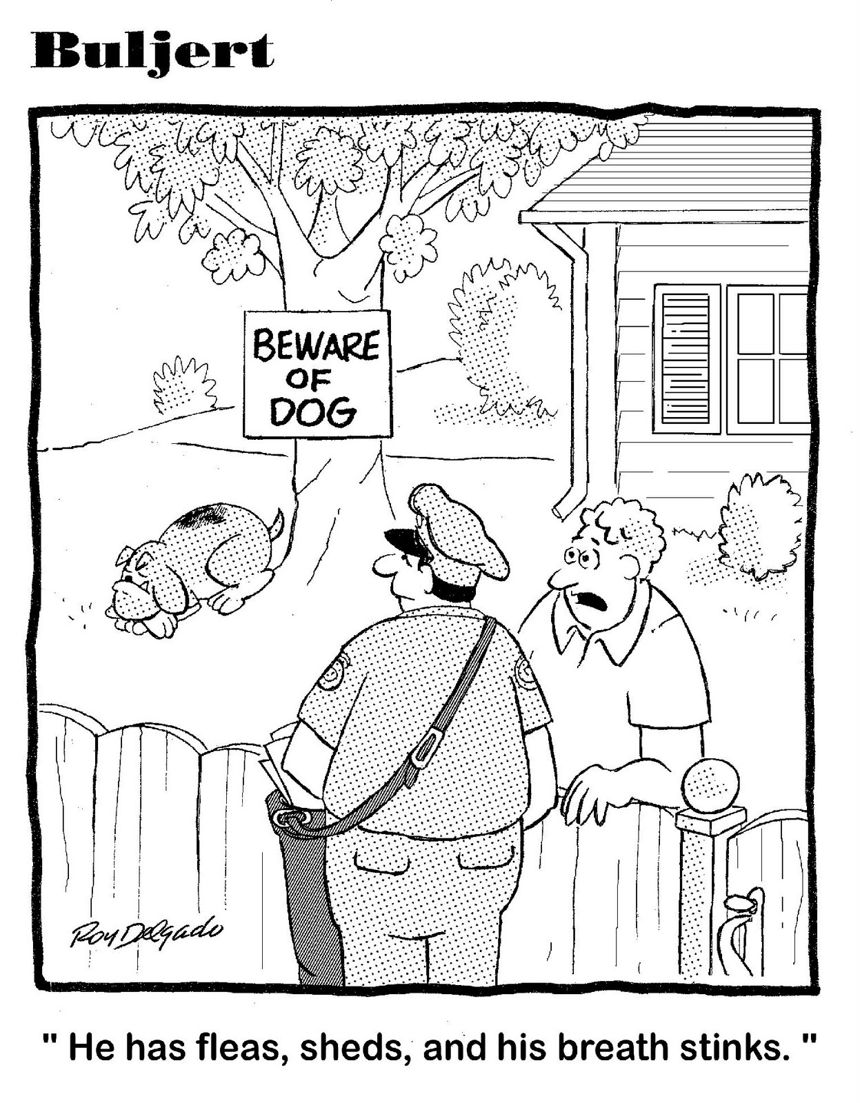 Plum Loco - Roy Delgado: Bulgert the Bulldog comic