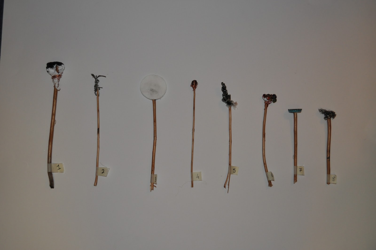 Foundation Year Art Projects: Alternative Drawing Using Handmade Tools