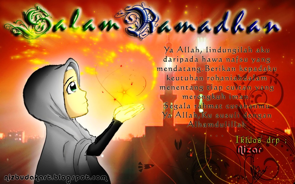 Kisah Kasih Halus: Salam Ramadhan -anime muslimah-