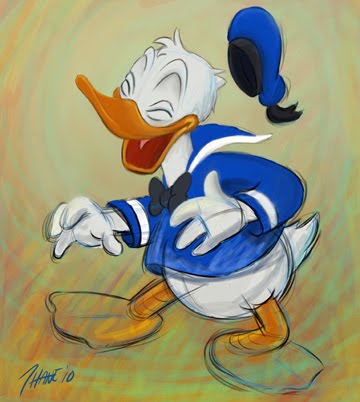 Art of 7: ....Donald Duck!