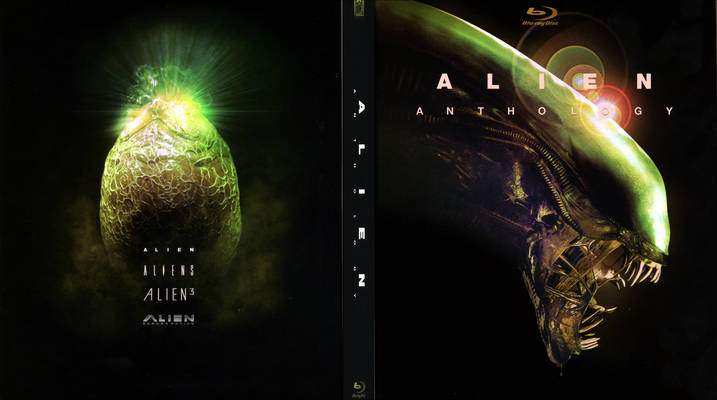 DVD Covers: Alien: Anthology (2010) Blu Ray Covers