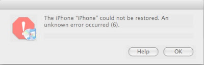 Slingload Tech: How to fix an iPhone which fails restore