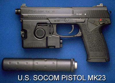 Desarrollo y Defensa: Pistola Mark 23