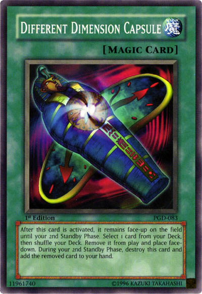 Yu-Gi-Oh Power: DIFFERENT DIMENSION CAPSULE
