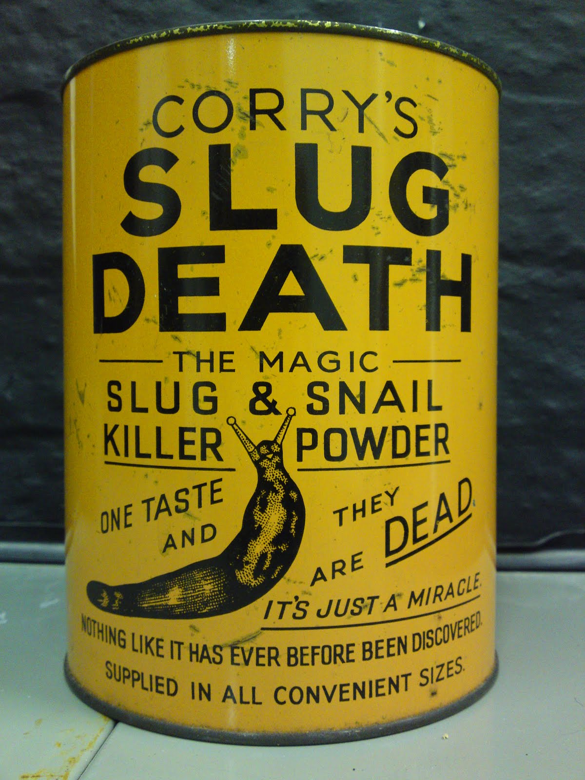 Styling and Salvage: Slug Death - one taste and they are dead