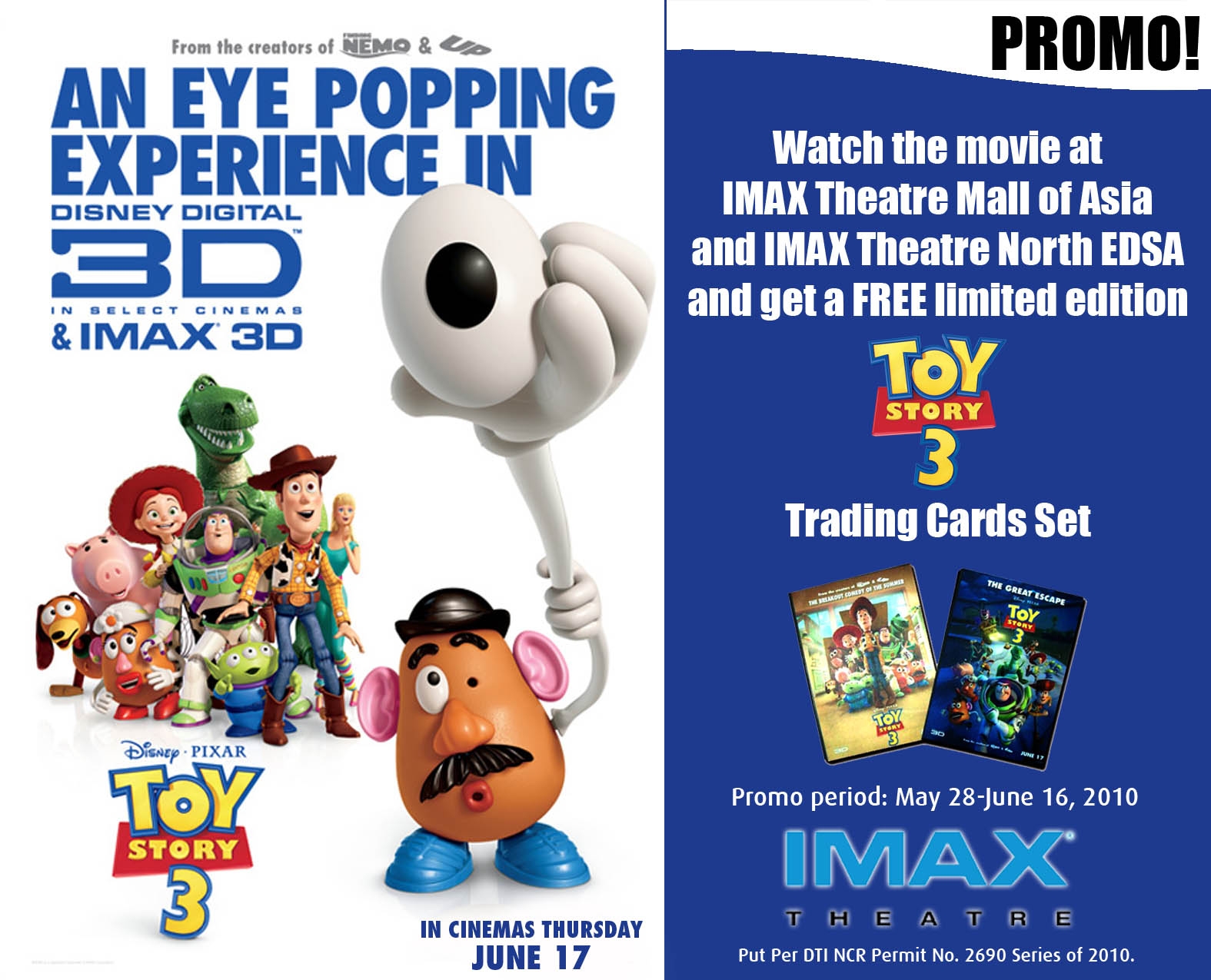 Get Your Free Limited Edition 'Toy Story 3' Trading Card Set at IMAX ...