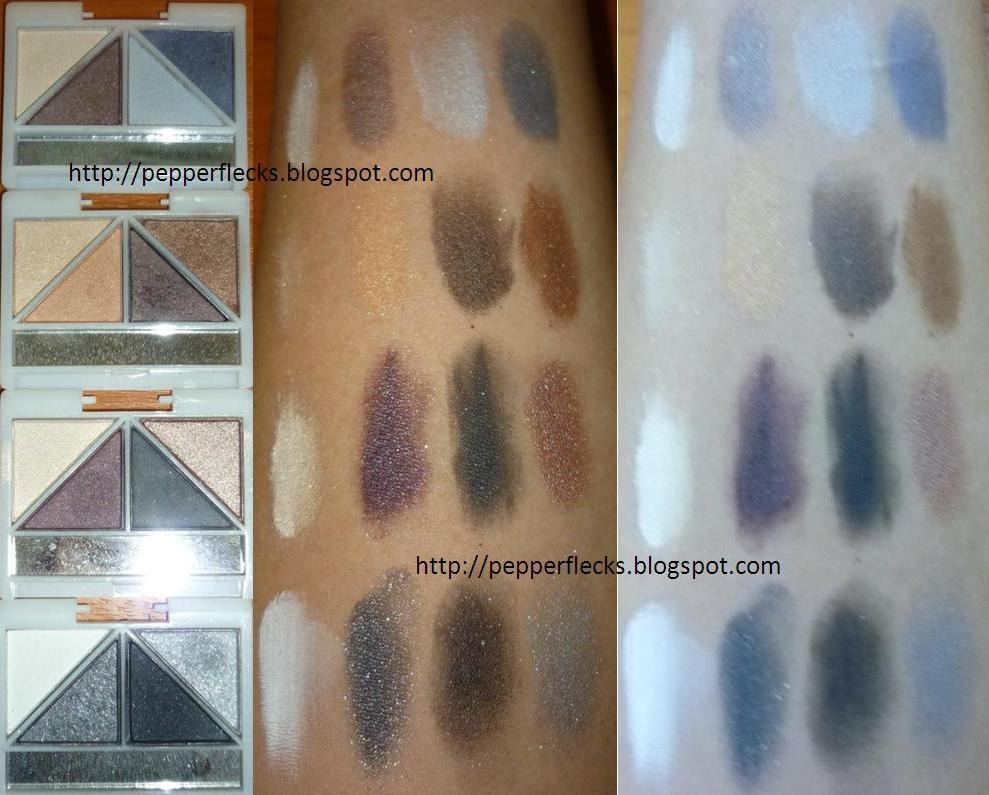 FLECKS & GUSSET: Review and Swatches: ELF Brightening Eye Color