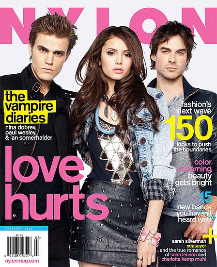 Nina Dobrev in Latest Magazine Cover ~ Watch The Vampire Diaries ...