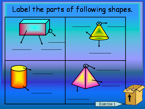 LEARNING MATHEMATICS IS FUN : YEAR TWO: PARTS OF 3D SHAPES