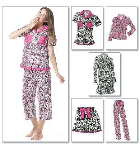 The Sewing Spot: Cute PJ Patterns