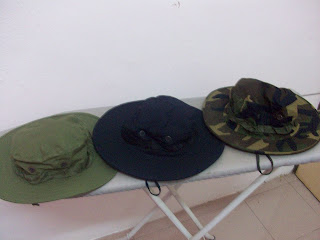 Gaya Ala Tentera: Topi Askar