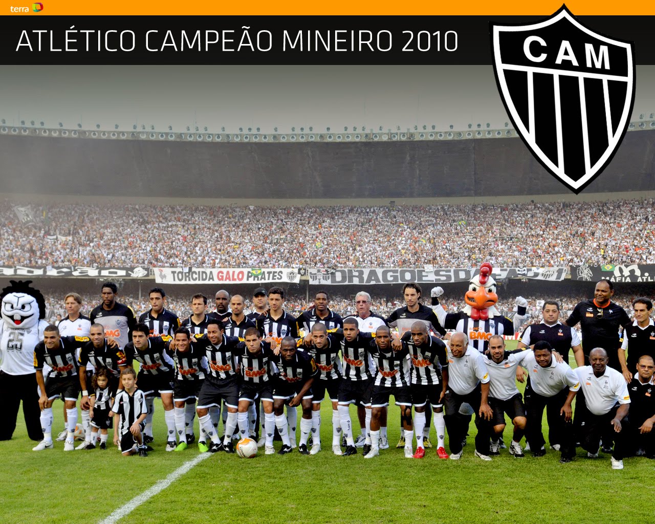 Eterna Bola: Poster do Atlético Mineiro Campeão Mineiro de 2010 - Galo ...