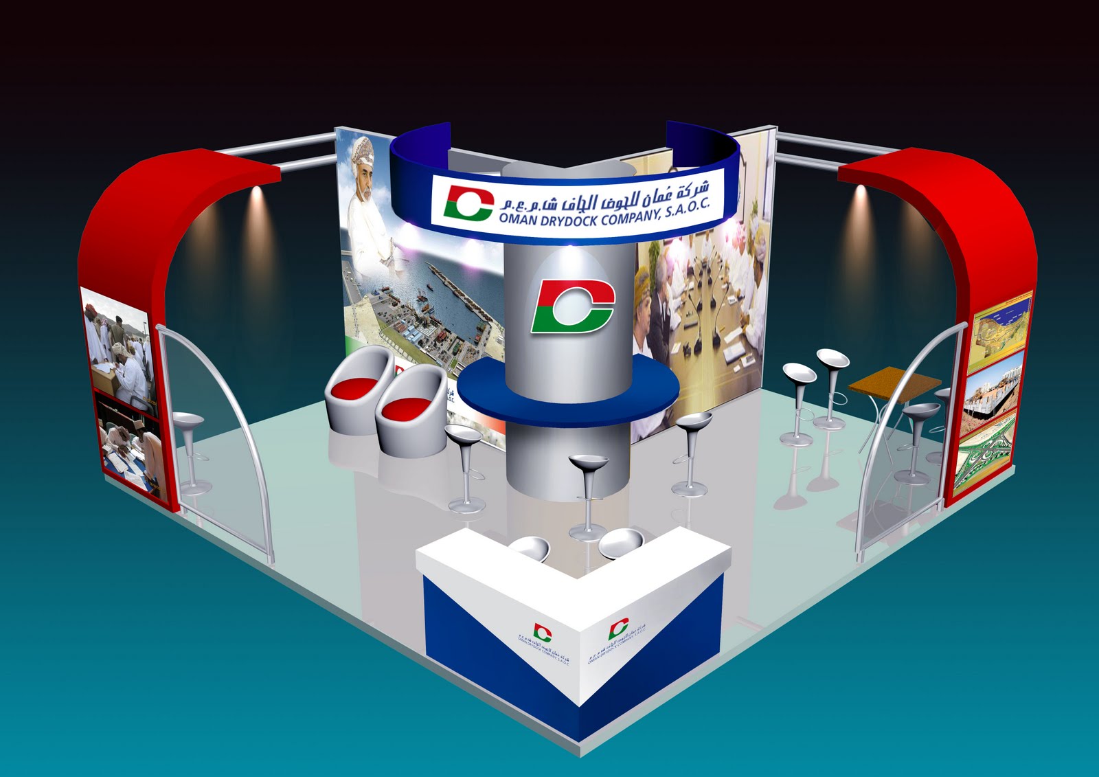 Rhythm of Colour: STALL DESIGNING