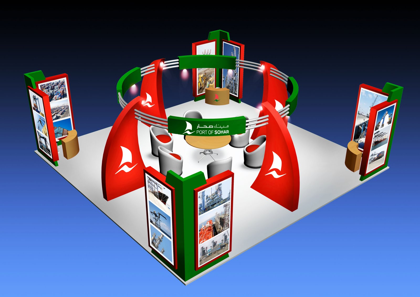 Rhythm of Colour: STALL DESIGNING