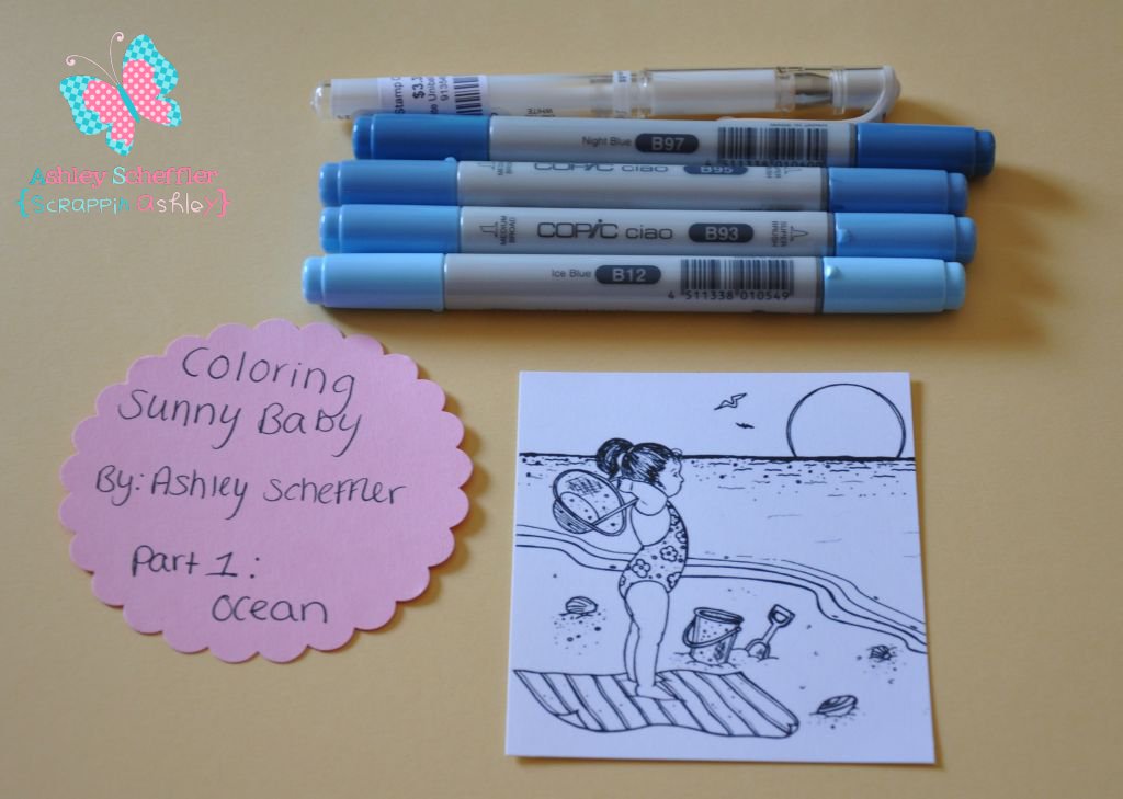 Scrappin Ashley: Copic Tutorial--Ocean/Water
