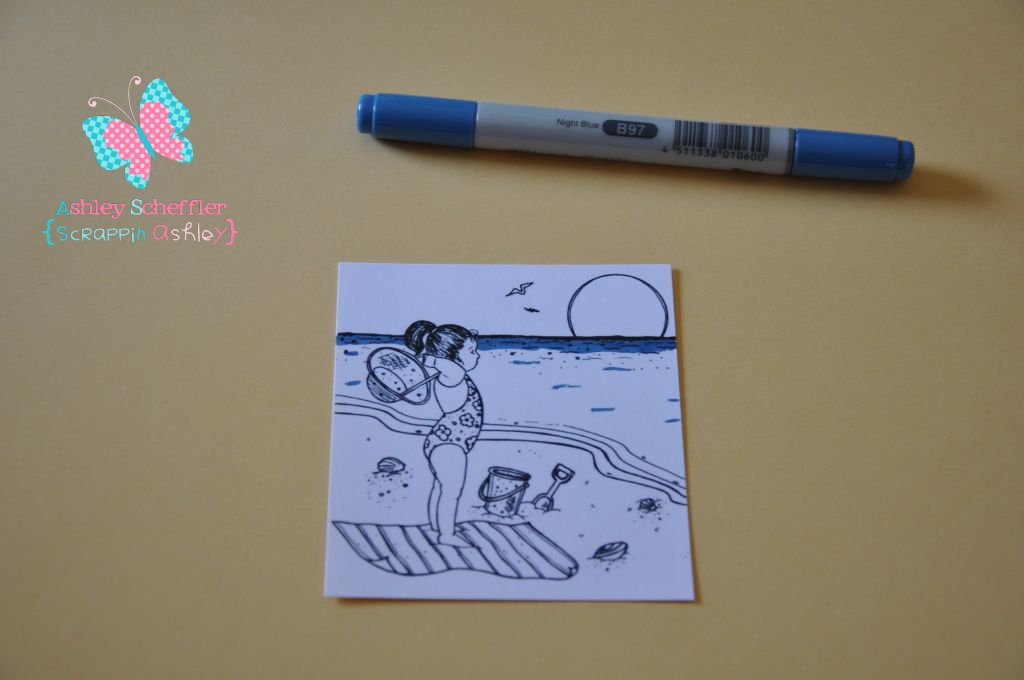 Scrappin Ashley: Copic Tutorial--Ocean/Water