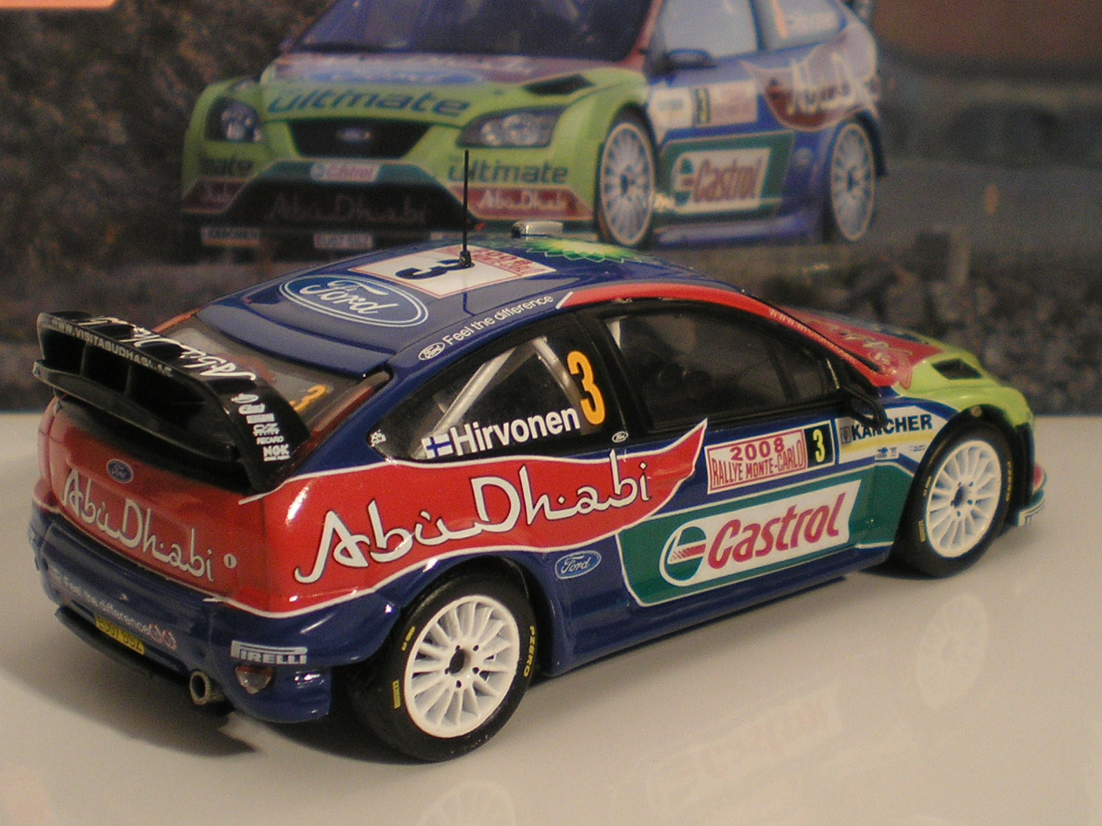 QUATRO RODINHAS: Ford Focus RS WRC 07 - M. Hirvonen - J. Lehtinen (Rali ...