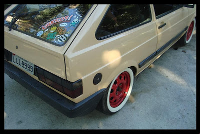 Vw Quadrados: Gol hood ride