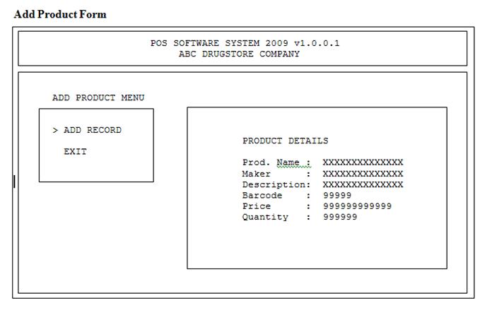 Programming Projects: POS Software System Using C (Part 1)