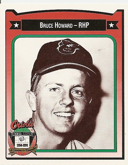 Orioles Card "O" the Day: Bruce Howard, 1991 Crown/Coca-Cola All-Time ...