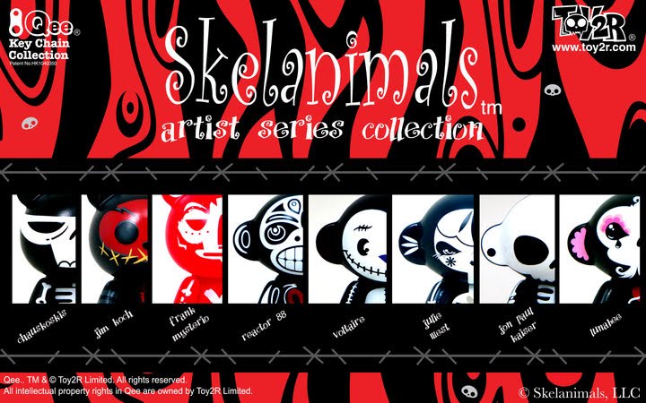 Reading Walter's Head: Skelanimals artist series collection 1