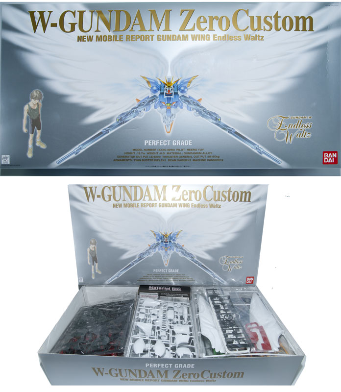 050 Bandai W-Gundam Zero Custom; PERFECT Grade | Toys Loft