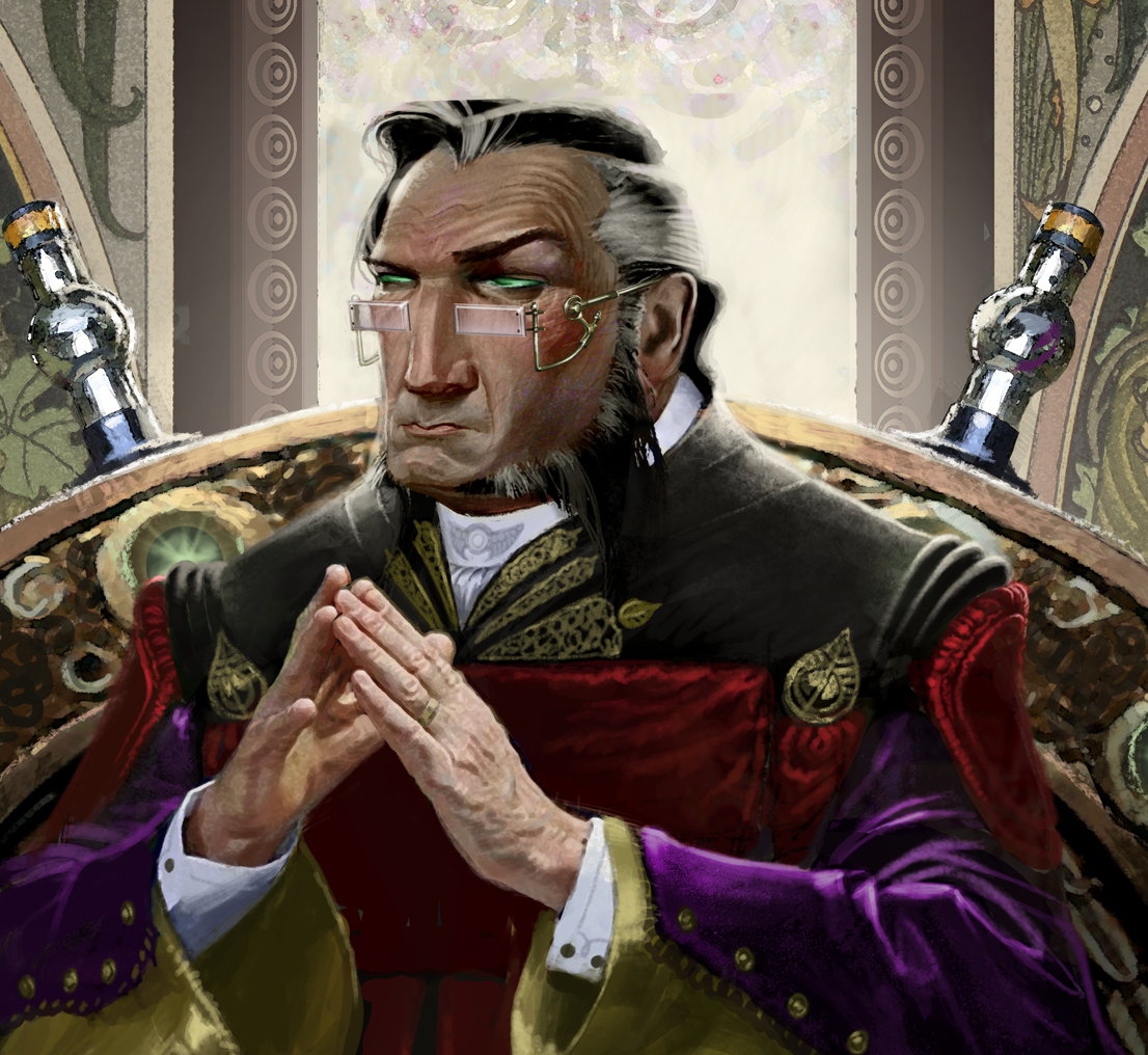 Mowrer Art Steampunk Frankenstein and more: Steampunk Lord Praetor