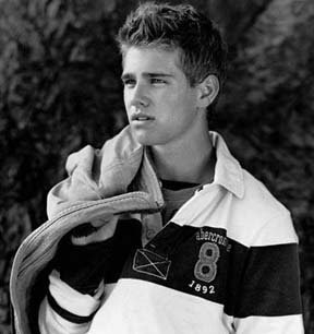 Andrew in Abercrombie and Fitch