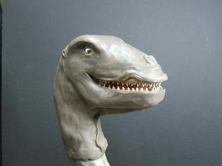 Blacknick Sculpture: Super Sculpey Brontosaurus