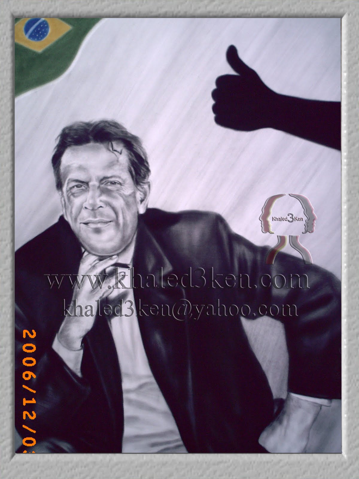 Portre | ressam | resim | karakalem | profesyonel | BRAZIL