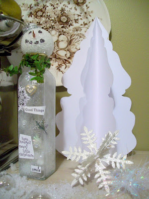 Cottage Hill: White Christmas Tree Tutorial & Pattern