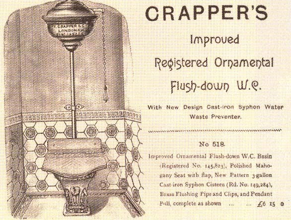 ART and ARCHITECTURE, mainly: Flushed with success: Thomas Crapper
