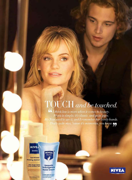 Duffy News and Memorabilia: 2008 Nivea Advertising Campaign
