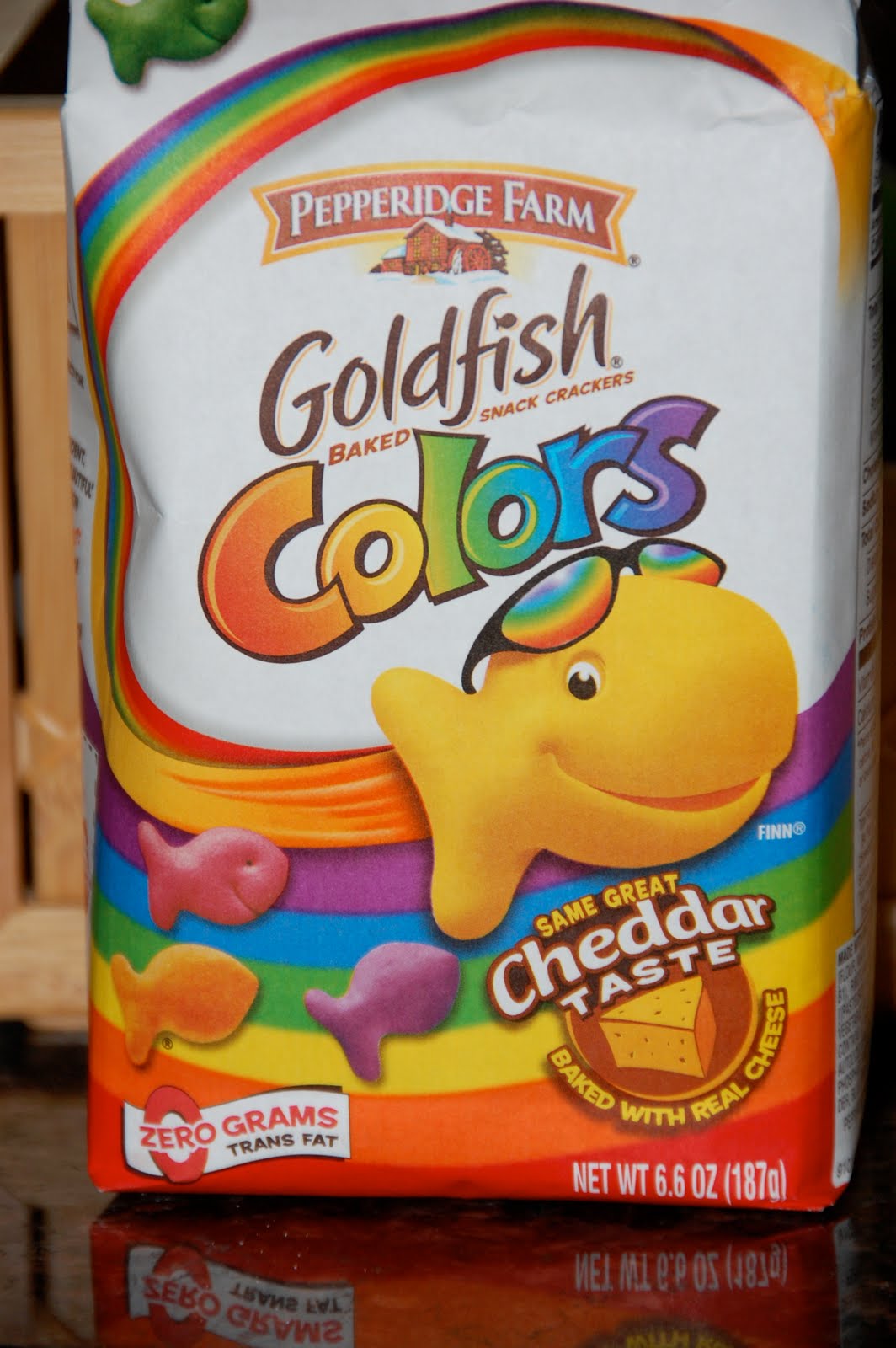 What my kids are eating: Colorful goldfish from Pepperidge Farm