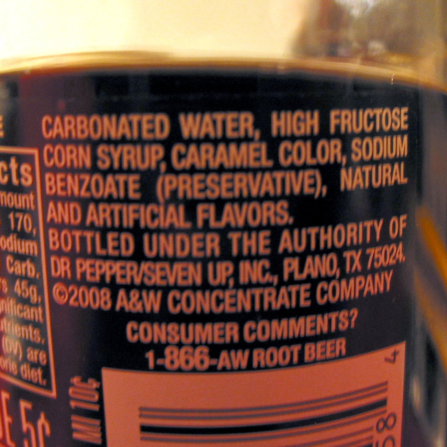 Stark Raving (Root Beer) Blog!: January 2011