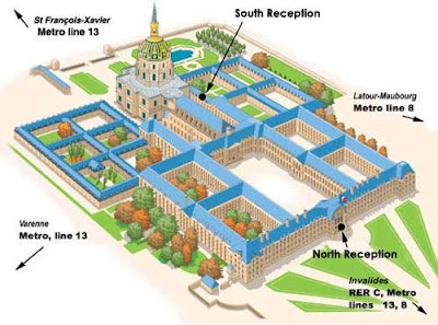 Les Invalides Plan