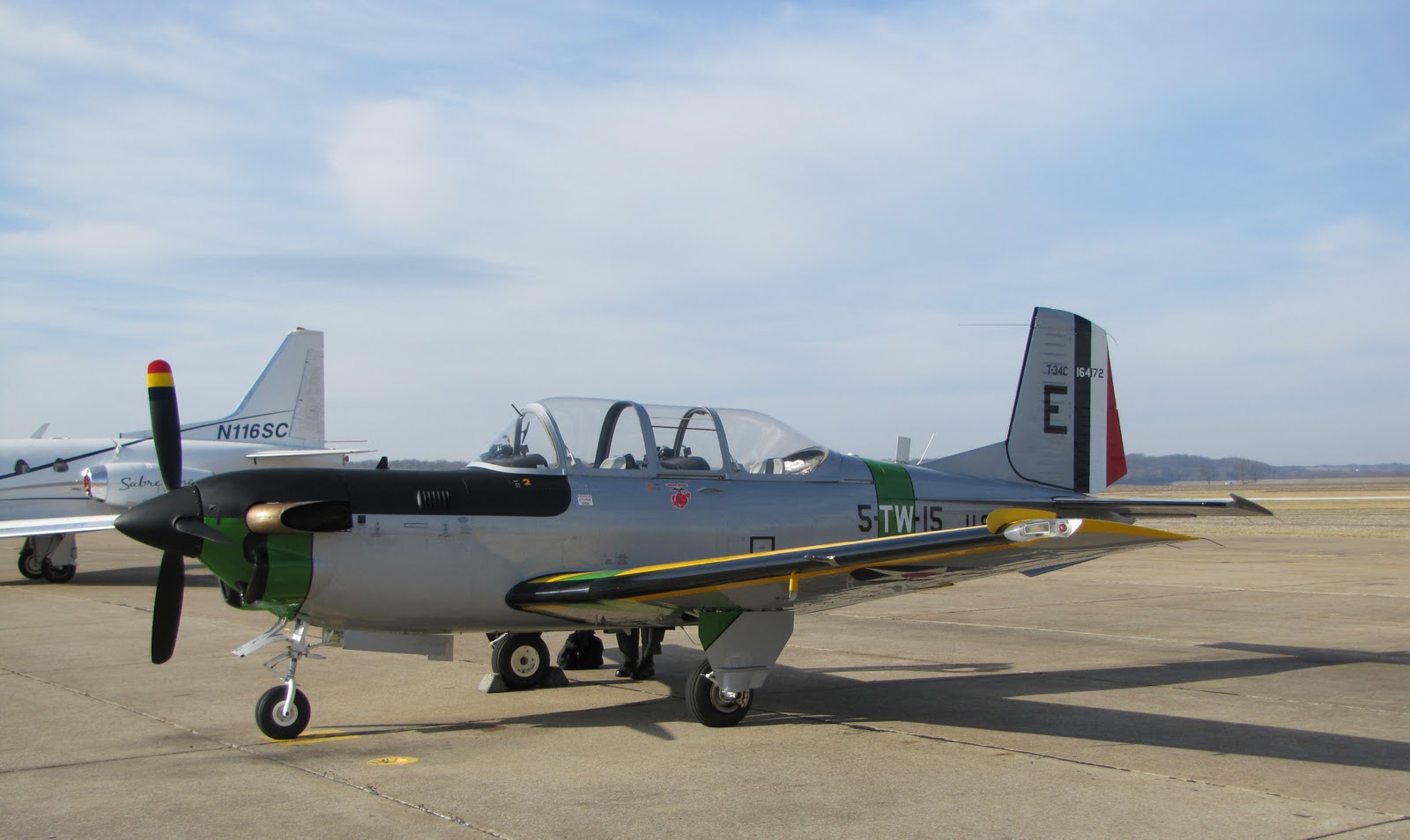 The Aero Experience: Marine Centennial of Flight T-34C Turbo Mentor ...