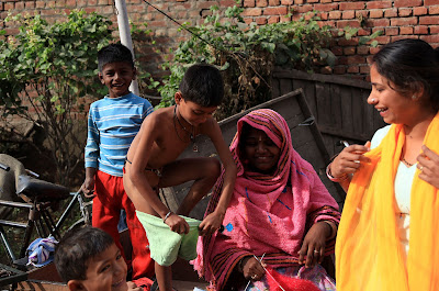 Slum project: Bath time