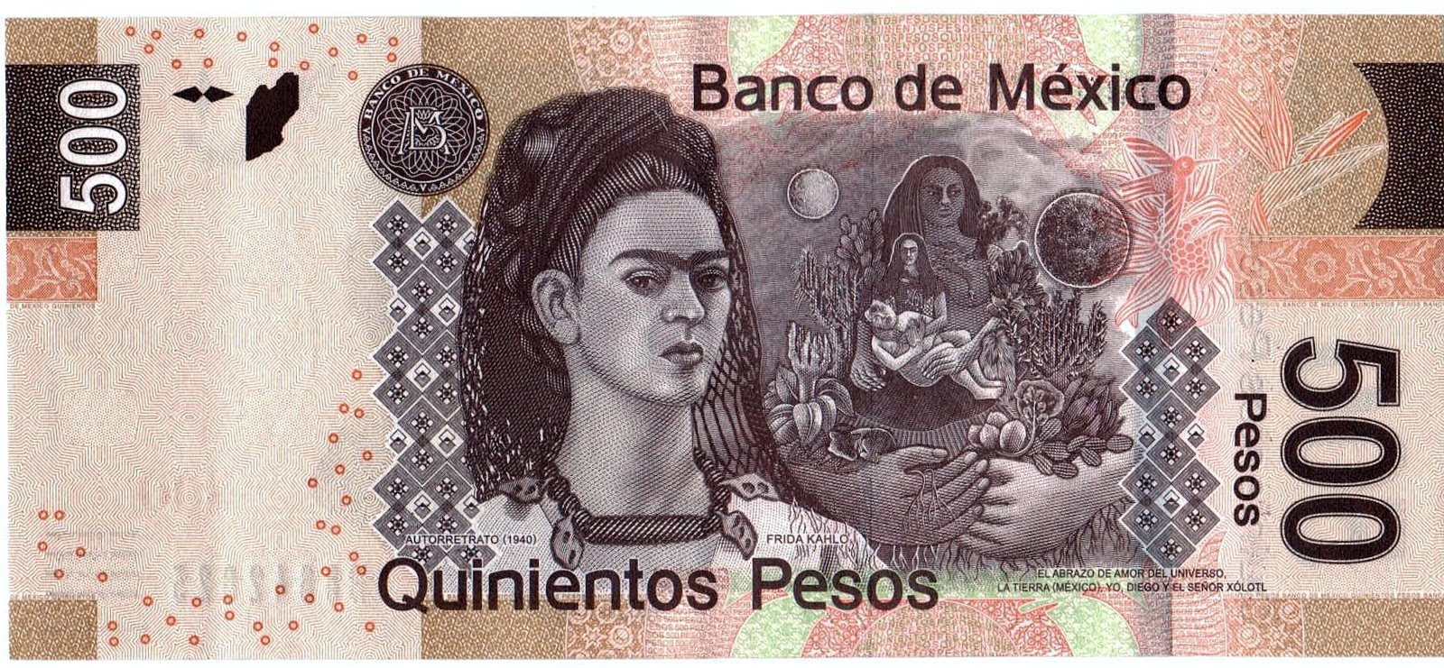 ñ: $500 pesos