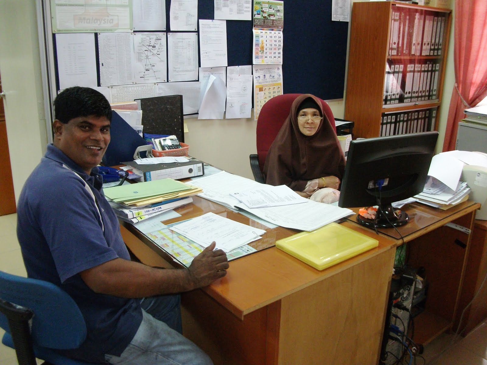 SUASANA PEJABAT SMKTM.