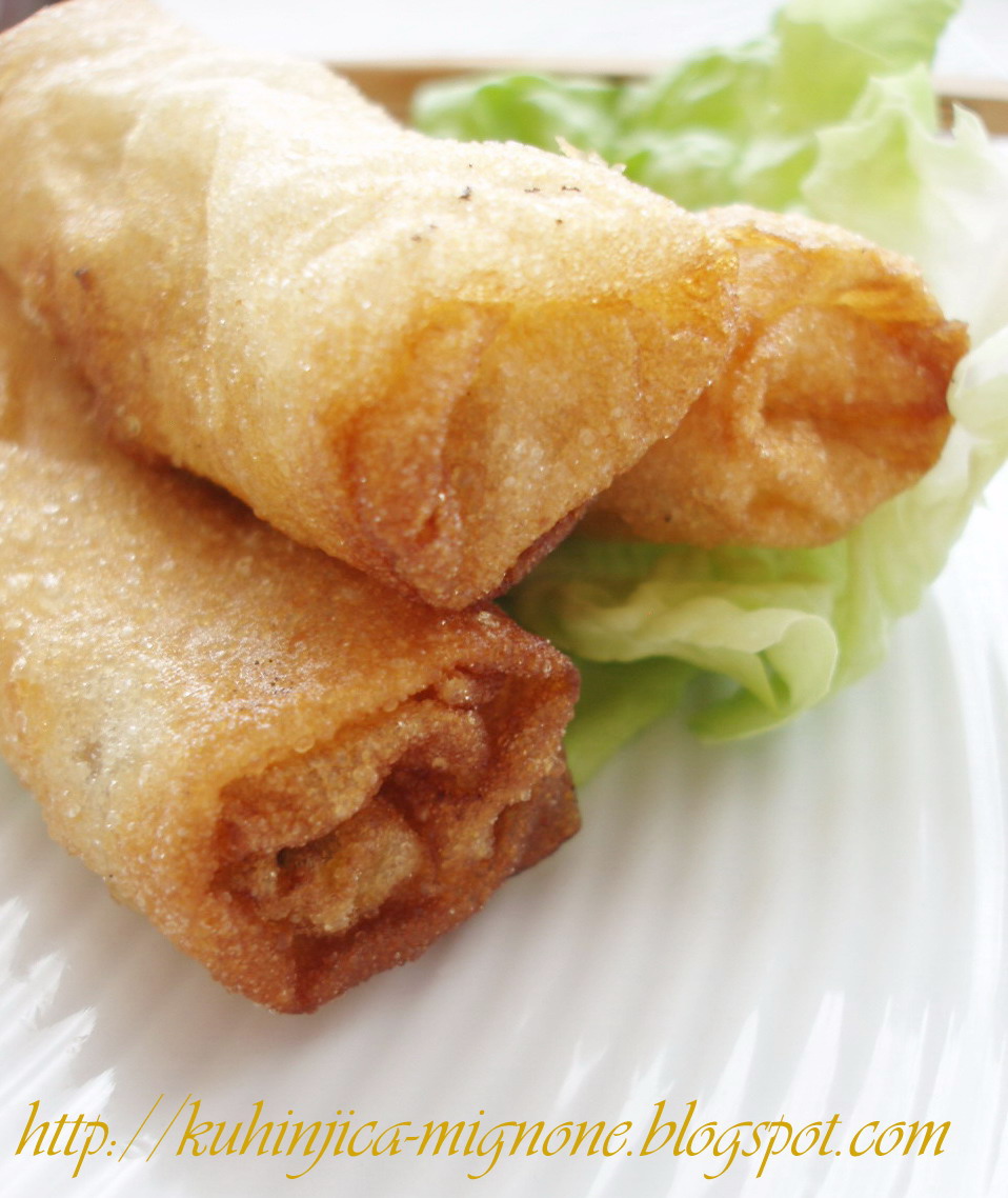 La cuisine creative: Prolecne rolnice