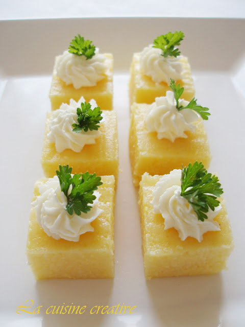 La cuisine creative: Kockice od palente i koktel-projice