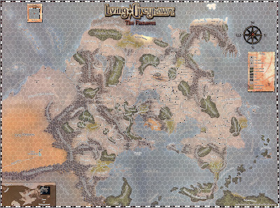 dungeons and dragons - What is the size or scale of the world of ...