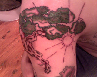 squeaky ray gun tattoos