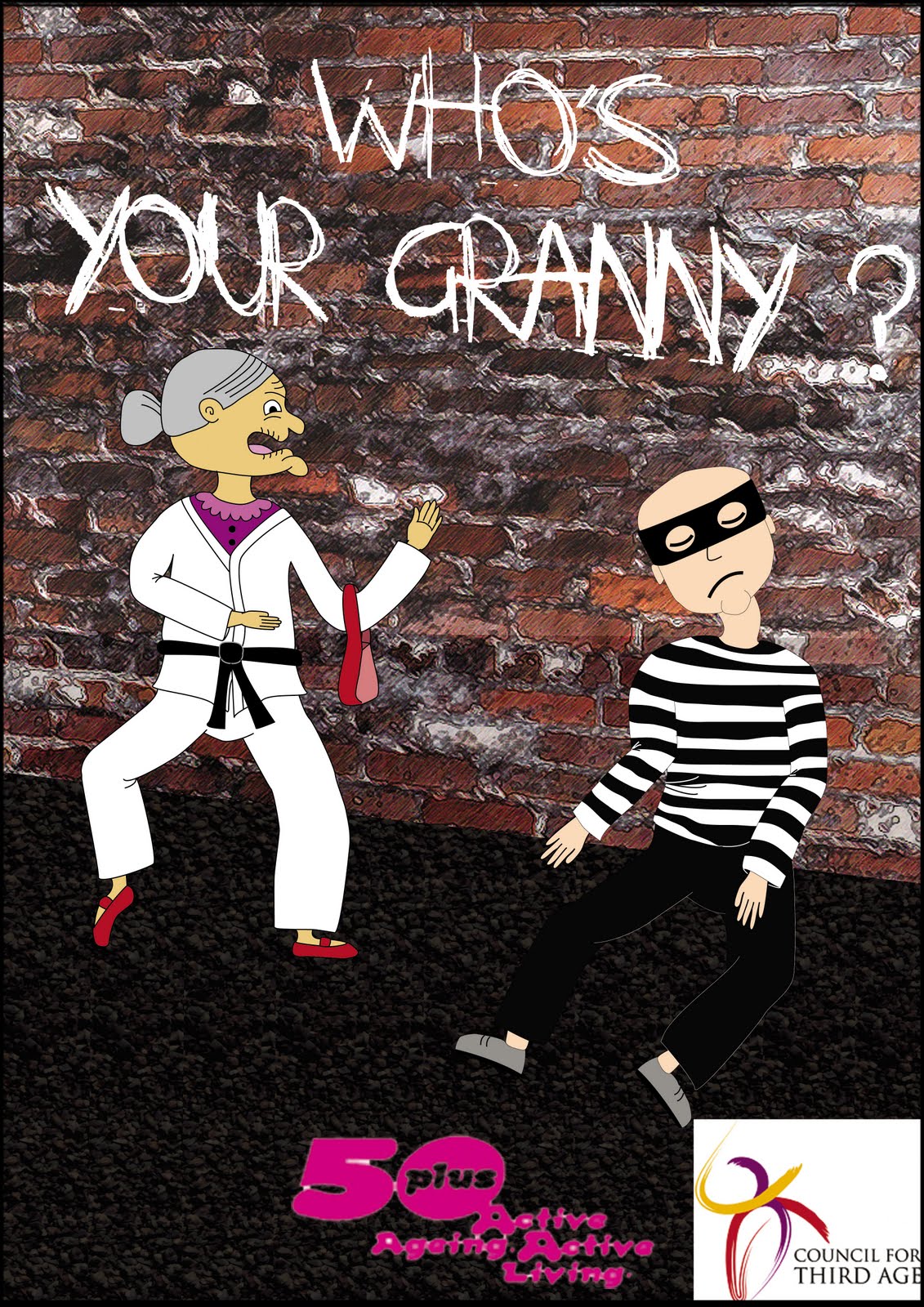 Nisha's Canvas: Assignment 4 - Active Ageing Poster Design