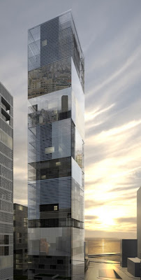 KÁmeetsRM: Mirror Tower. Beirut. Libano. Por LAN Architecture