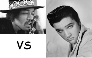 Popular Discussions: Jimi Hendrix Beats Elvis Presley