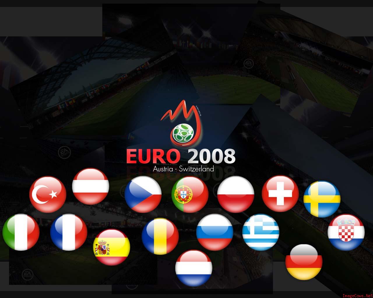 Free Soccer Gallery Wallpaper: Free Soccer Wallpaper Logo Euro 2008