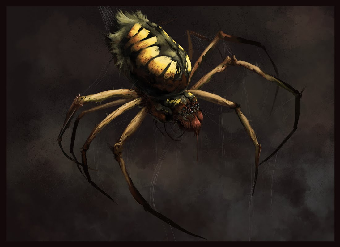 Bryan J. Concept Art: Spider Concept!!