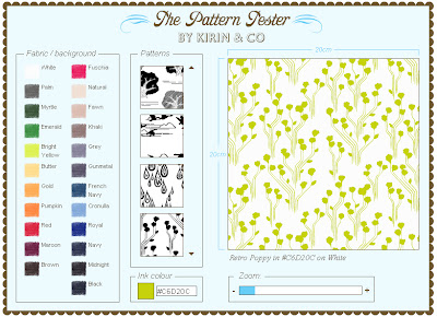 print & pattern: WEBSITE - the pattern tester
